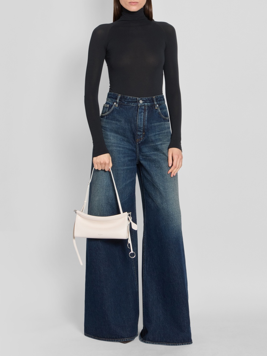 ALAÏA le click leather shoulder bag